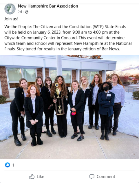 About the New Hampshire Bar Association Notes - EZLegalSuit