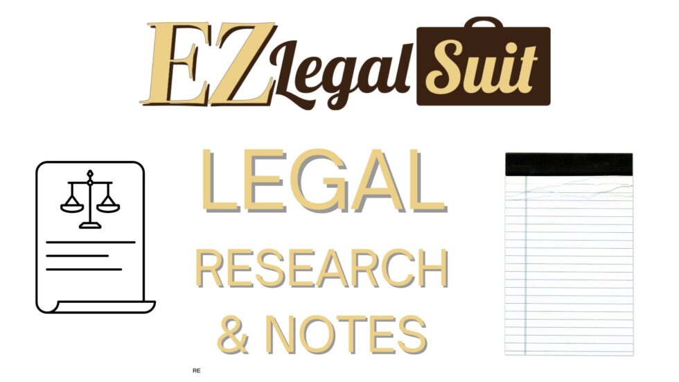 October 2023 Legal Notes - EZLegalSuit
