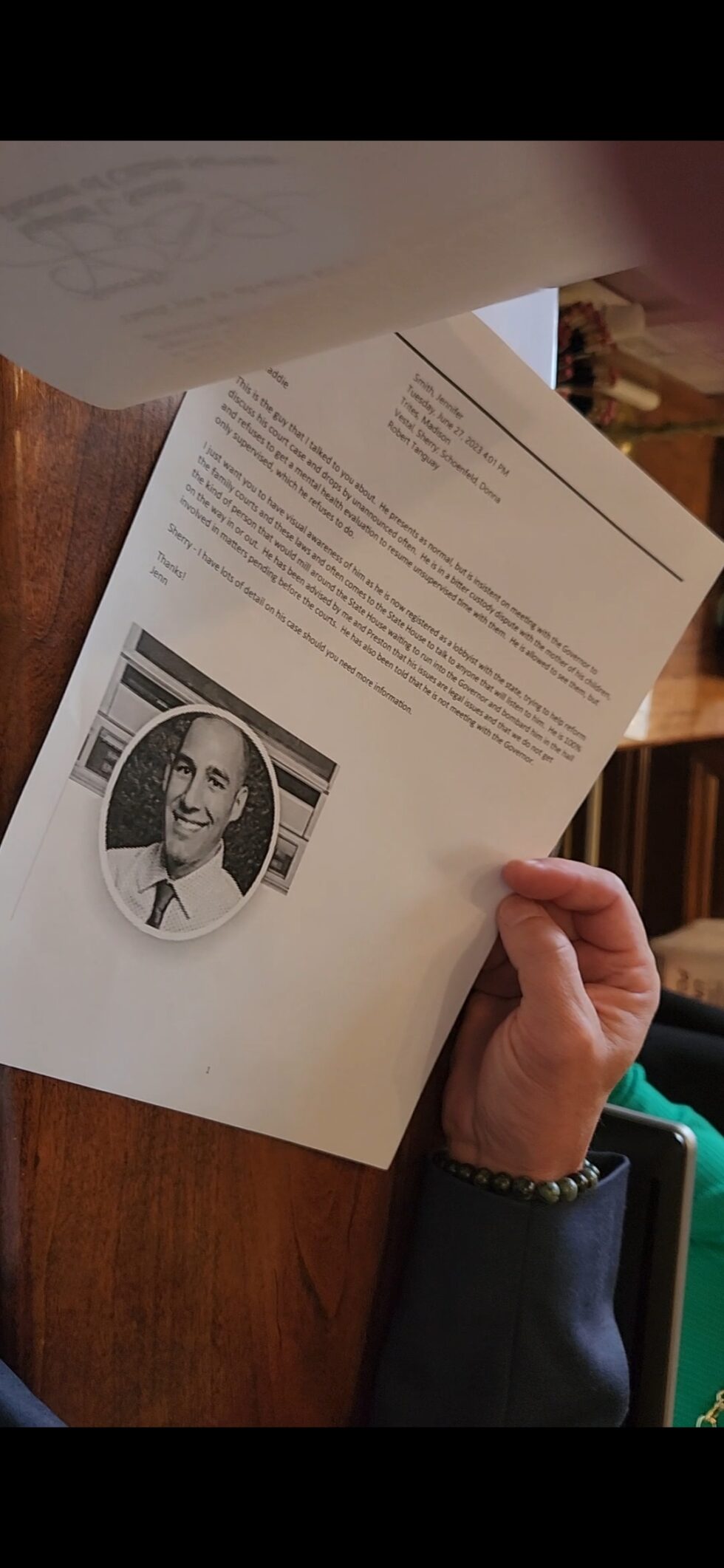 Arbitrary Use of Government Power by Court Due Process Abuse